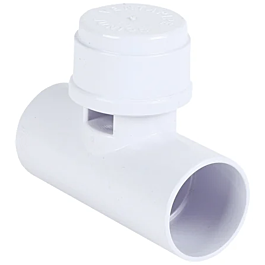 PVC beluchter wit | Beluchters voor PVC afvoer | PVC Voordeel