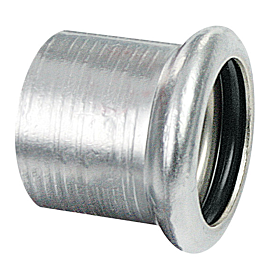 Bonfix PRESS eindkap staalverzinkt pers 22 mm | PVCVoordeel