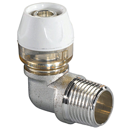 Uponor RTM knie 90° steek x buitendraad | PVCVoordeel